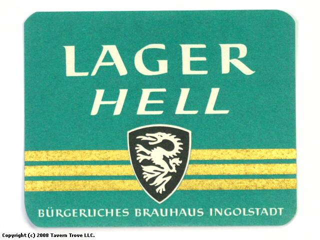 Item #38044 1959 Lager Hell Label