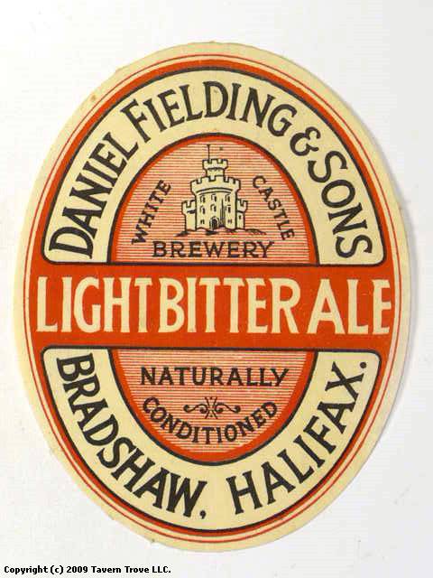Item #50937 1947 Light Bitter Ale Label