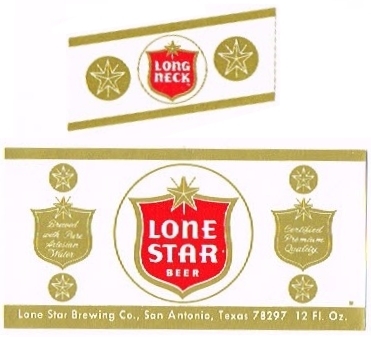 Item #47404 1967 Lone Star Beer Label