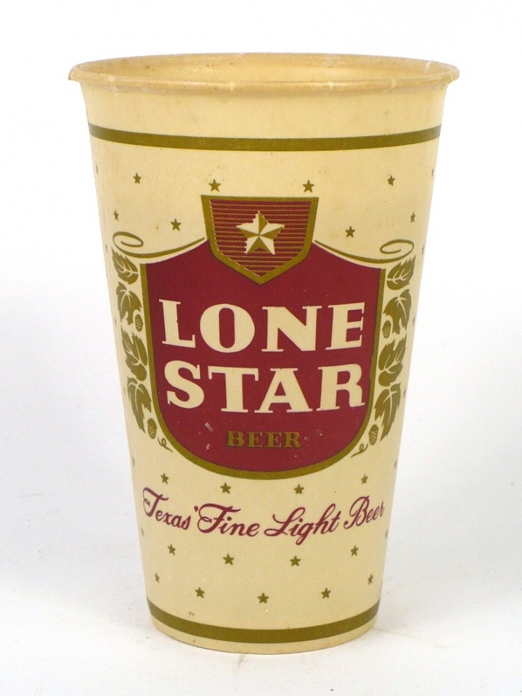 Item #89372 1957 Lone Star Beer Cup