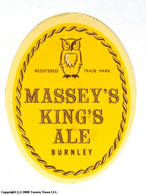 Item #45497 1957 Massey's King's Ale Label