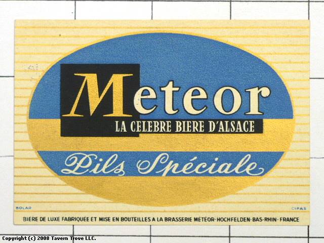 Item #36146 1964 Météor Pils Spéciale Label