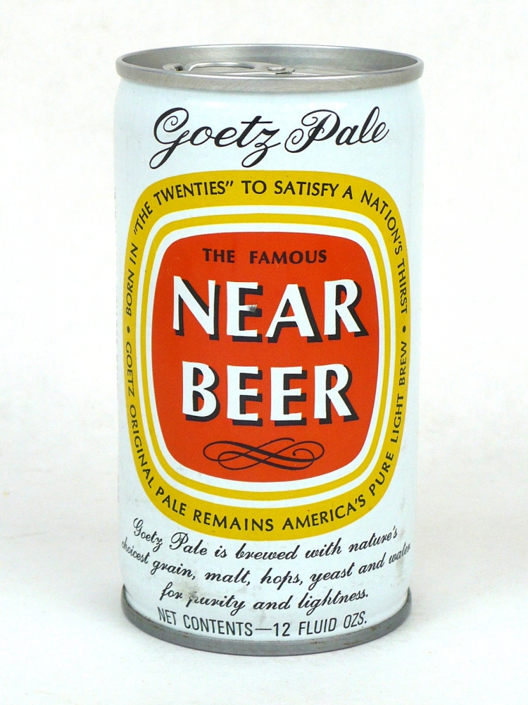 Item #56489 1978 Goetz Pale Near Beer Tab Top Can T69-24