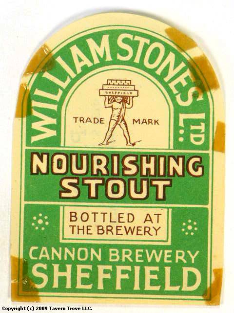 Item #50784 1936 Nourishing Stout Label