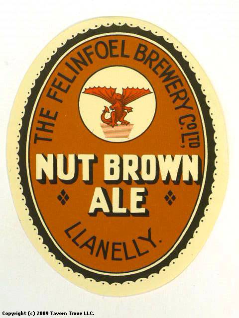 Item #50882 1952 Nut Brown Ale Label