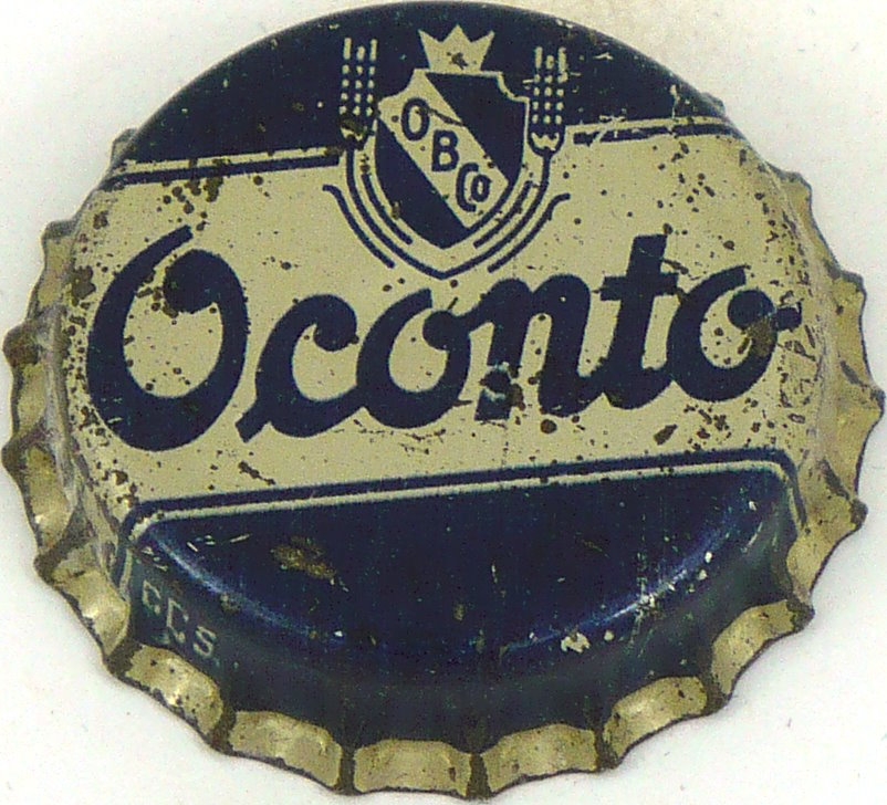 Item #17672 1953 Oconto Beer (WHS) Bottle Cap