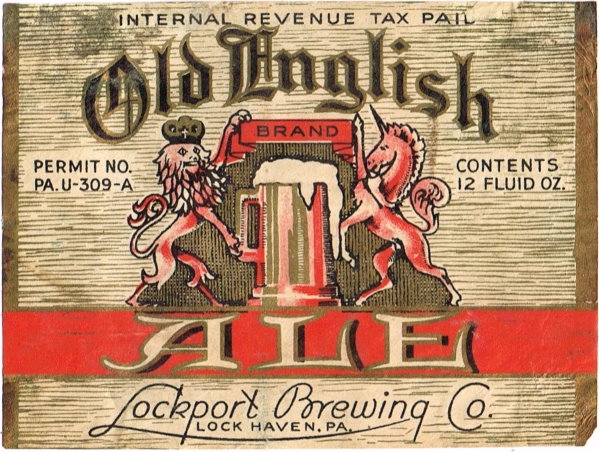 Item #77379 1935 Old English Ale Label PA50-04