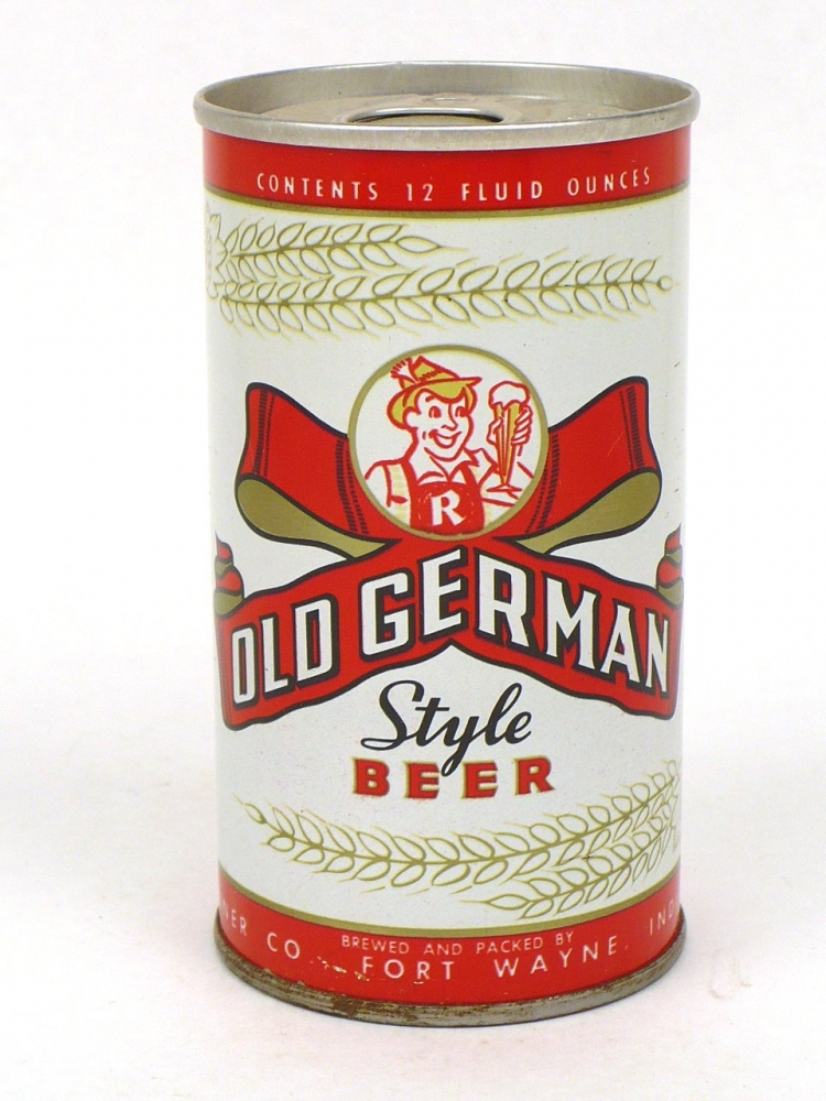 Item #17941 1968 Old German Style Beer Tab Top Can T101-07