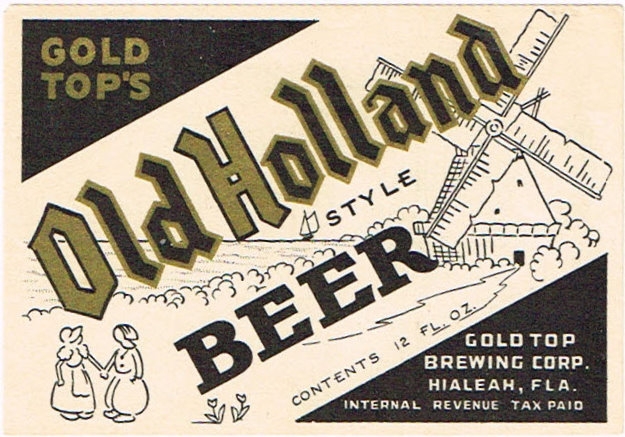 Item #80670 1937 Old Holland Beer Label ES22-19