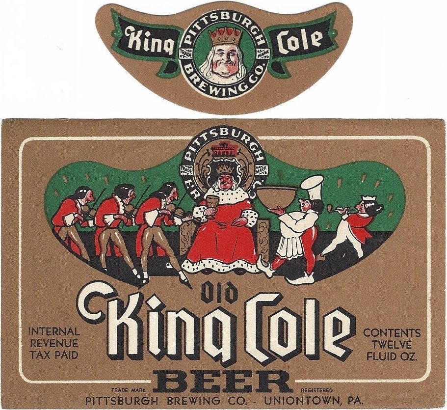 Item #1685 1935 Old King Cola Beer Label PA