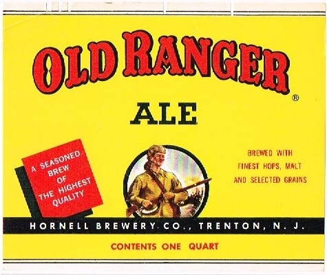 Item #67383 1961 Old Ranger Ale Label