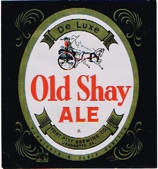 Item #44313 1952 Old Shay Ale Label