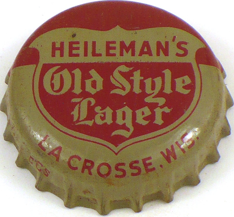 Item #8762 1945 Old Style Lager Beer (CCS) Bottle Cap
