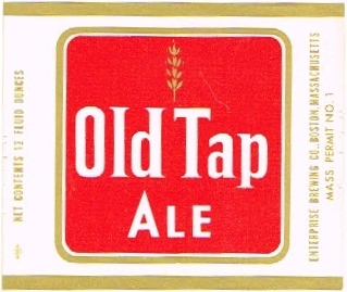 Item #70567 1962 Old Tap Ale Label