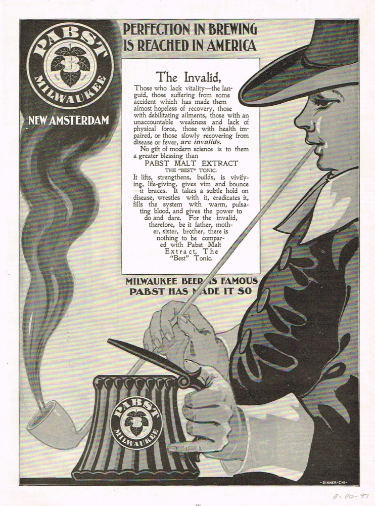 Item #79278 1897 Pabst Malt Extract Paper Ad