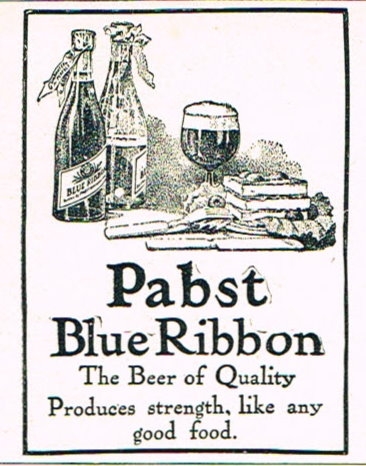 Item #79279 1905 Pabst Malt Extract Paper Ad