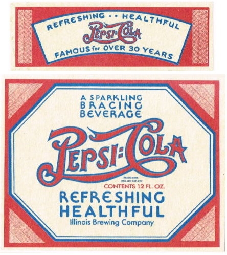 Item #73058 1920 Pepsi-Cola Label