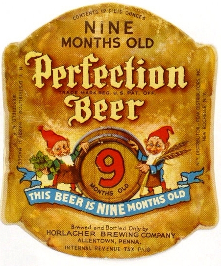 Item #61507 1947 Perfection Beer (Magee) Label PA8-19v2