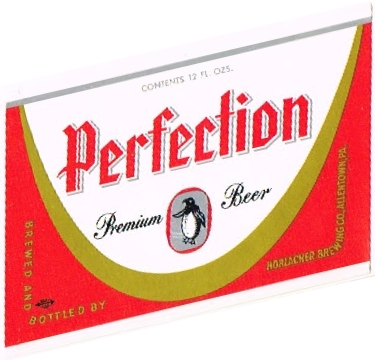 Item #47634 1962 Perfection Premium Beer Label