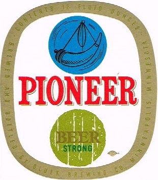 Item #31624 1958 Pioneer Beer Label