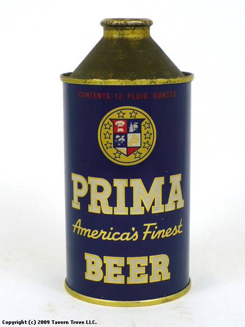 Item #53492 1948 Prima Beer Cone Top Can 179-27