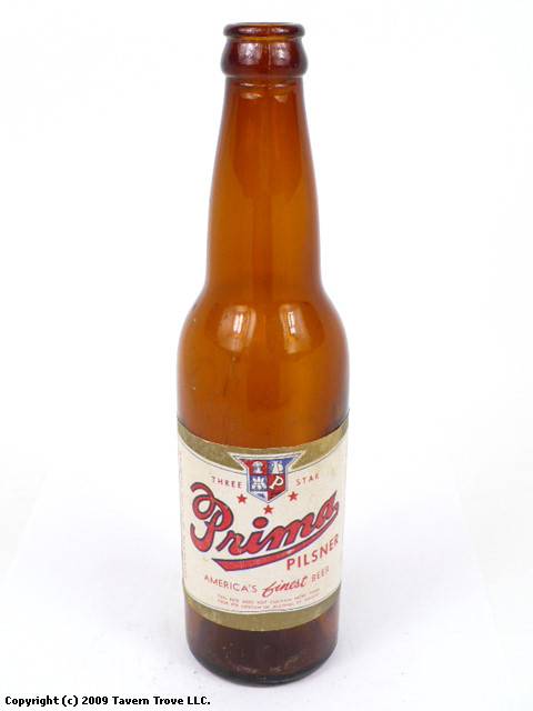 Item #56644 1957 Prima Pilsner Beer Bottle
