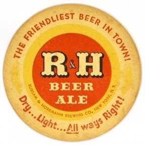 Item #2203 1938 R&H Beer/Ale Coaster NY-R&H-24