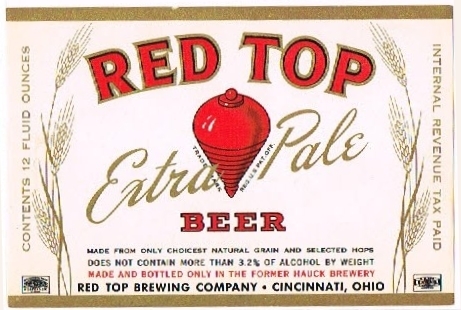 Item #65035 1943 Red Top Beer Label OH31-23