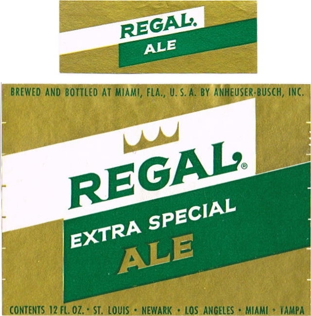 Item #78752 1959 Regal Ale Label
