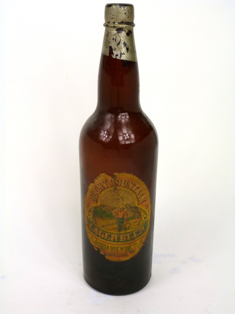 Item #86732 1881 Rocky Mountain Lager Beer Bottle