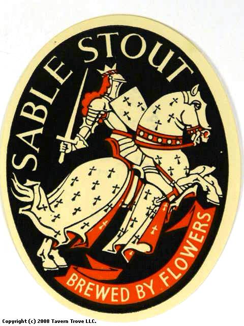 Item #45940 1955 Sable Stout Label