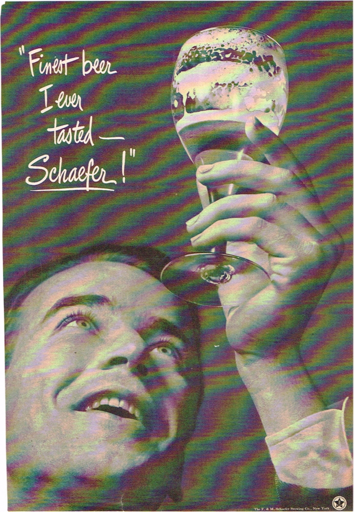 Item #79311 1949 Schaefer Beer Paper Ad