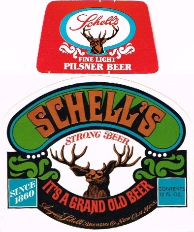 Item #31645 1970 Schell's Beer Label