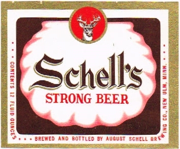 Item #68780 1961 Schell's Beer Label