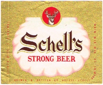 Item #68783 1953 Schell's Beer Label