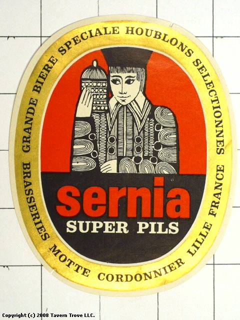 Item #36175 1959 Sernia Super Pils Label