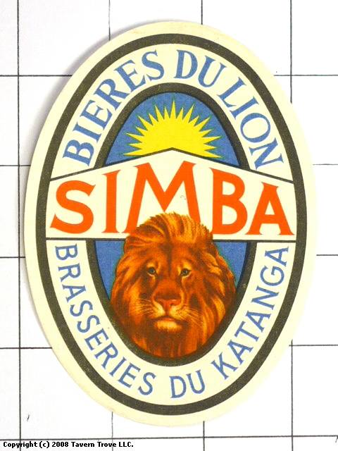 Item #36406 1954 Simba Label