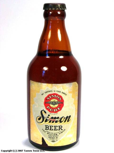 Item #30889 1957 Simon Pure Beer Steinie Bottle