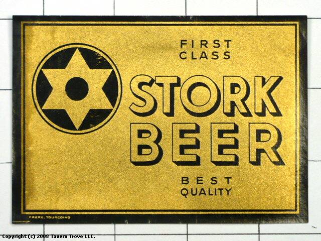 Item #36589 1955 Storck Beer Label