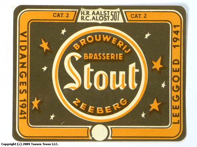 Item #48768 1953 Stout Label
