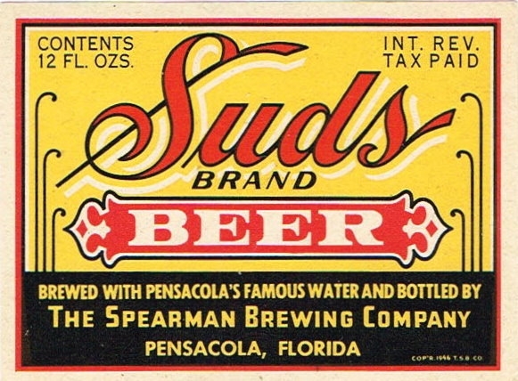 Item #80620 1940 Suds Brand Beer Label ES26-13