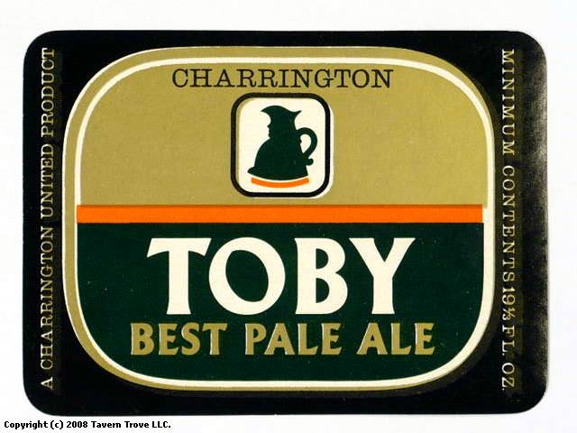 Item #45268 1966 Toby Best Pale Ale Label