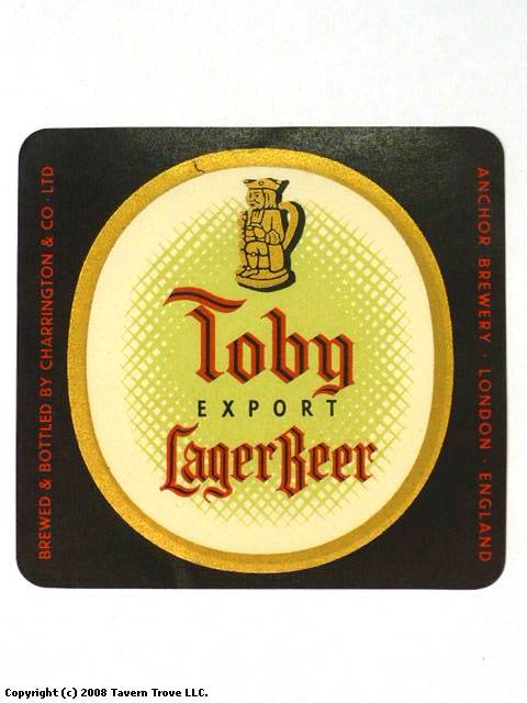Item #39888 1960 Toby Export Lager Beer Label