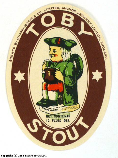 Item #57528 1955 Toby Stout Label