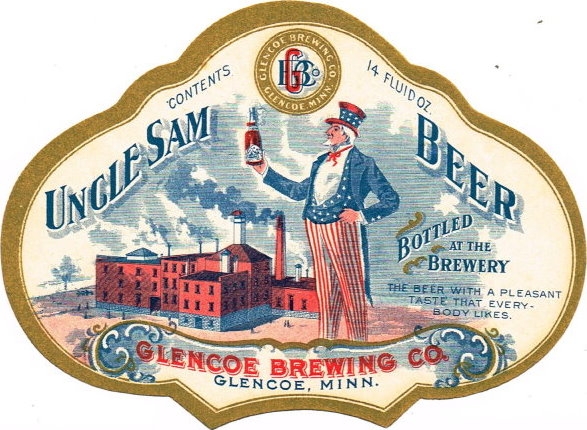 Item #17620 1905 Uncle Sam Beer Label CS83-20