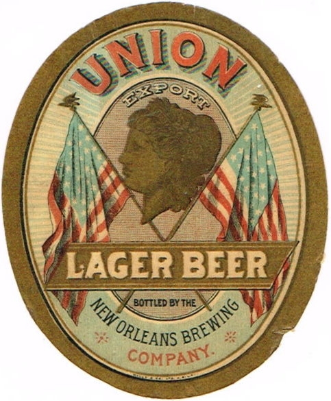 Item #86960 1902 Union Export Lager Beer Label No Ref.