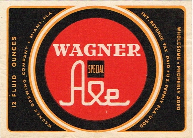 Item #80660 1936 Wagner Special Ale Label ES24-20