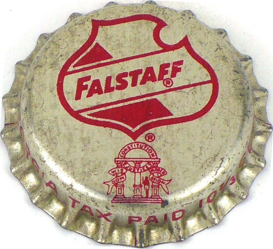Item #89483 1954 Falstaff Beer ~GA 10 2/3¢ tax Bottle Cap