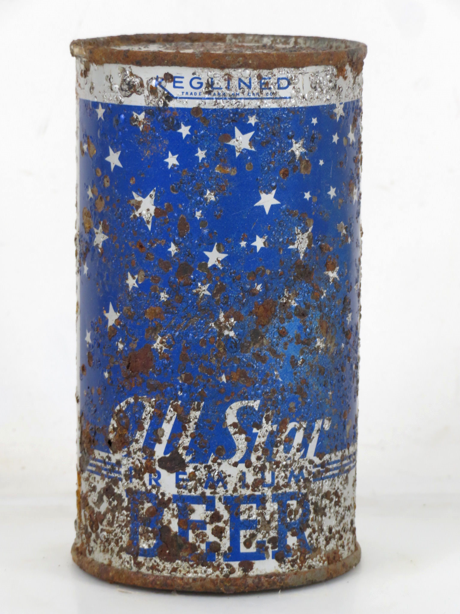 Item #100294 1936 All Star Premium Beer Flat Top Can OI-14