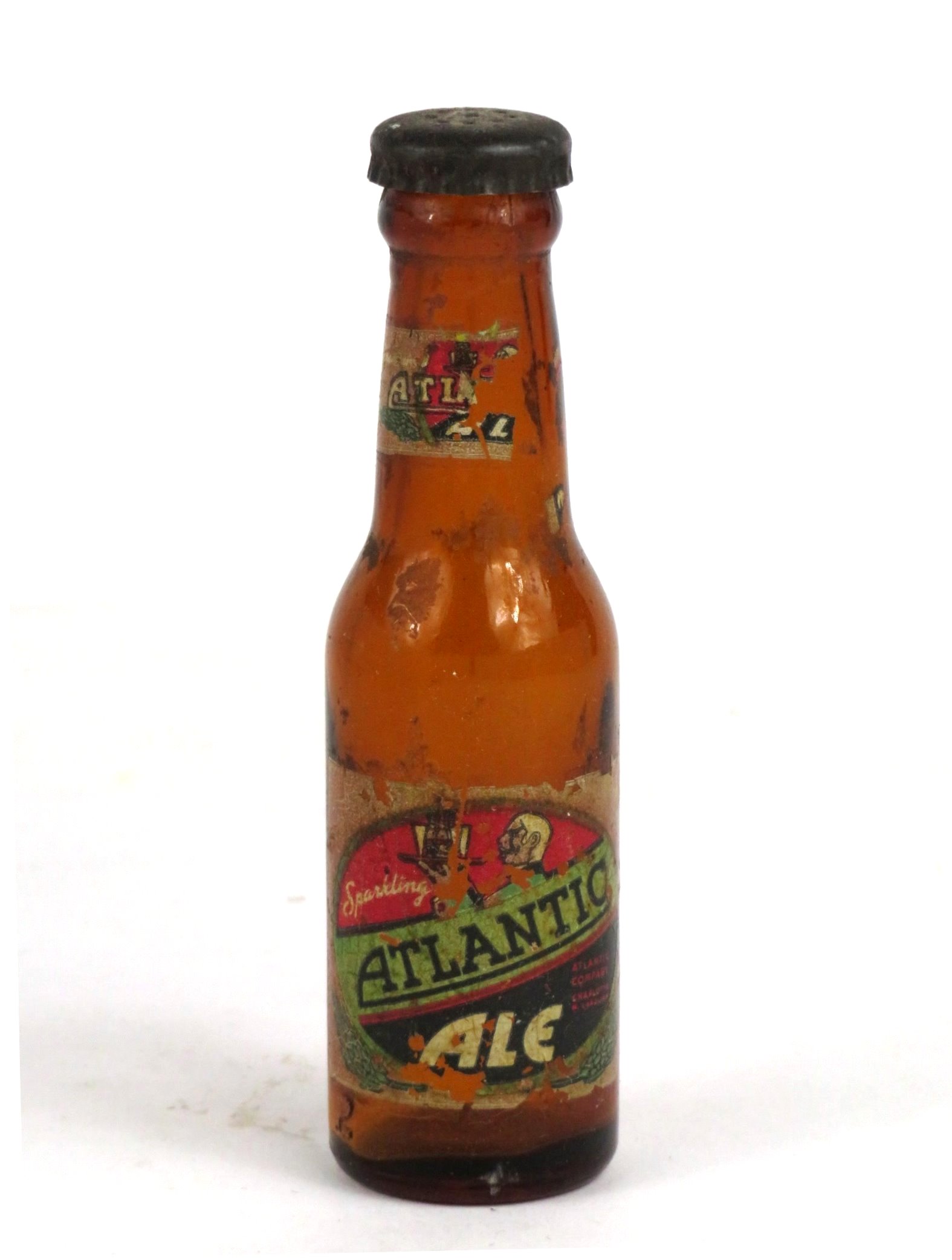 Item #17018 1940 Atlantic Ale Set Mini Bottle